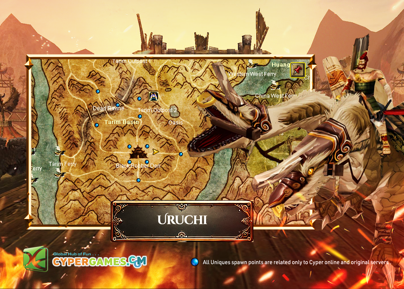 Cyper Online | Unique Spawn Points